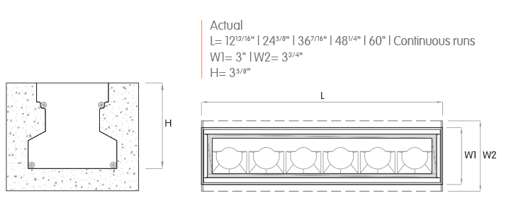 Billet Outdoor by Bold | Inground Wallgrazer