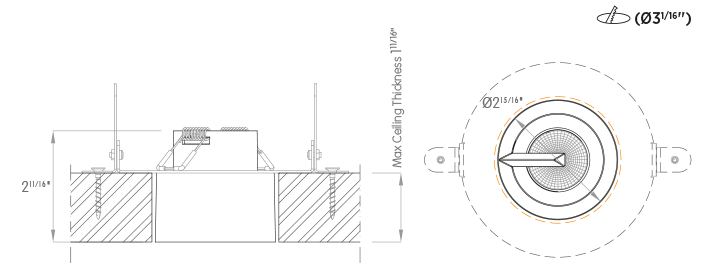 Eclipse Single by Bold Lighting | Millwork