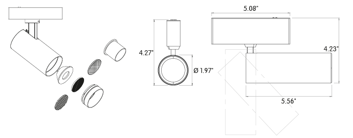 Specter Modules By Bold Lighting | Snoot 1 Mini