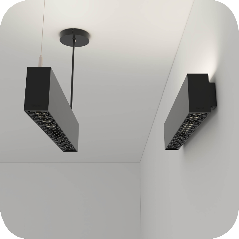 Billet Indoor by Bold | Pendant Direct/Indirect Honeycomb Opal