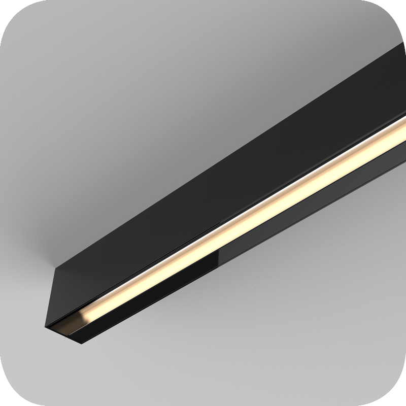 Billet Indoor Stealth Reflector by Bold | Wallwasher Surface Mounted