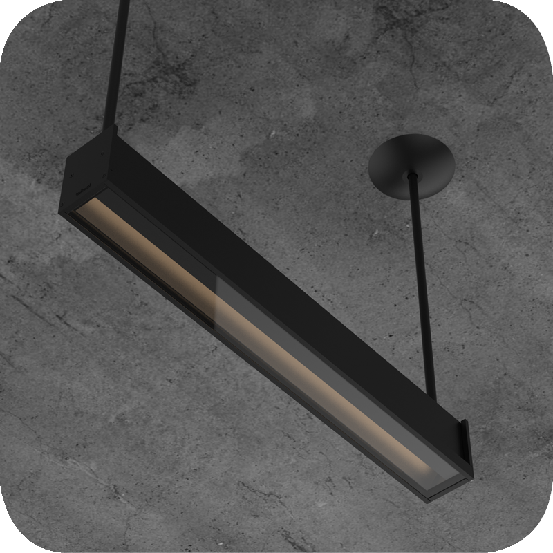 Billet Outdoor Stealth Reflector by Bold | Wallwasher Pendant