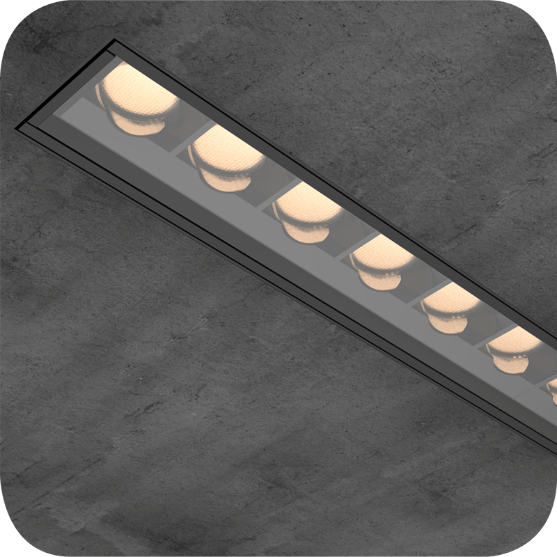 Billet Outdoor by Bold | Recessed Trimless Wallgrazer