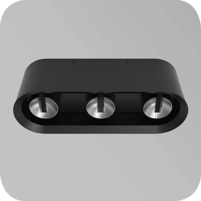 Eclipse Multi - 3 reflectors by Bold | Surface Mounted